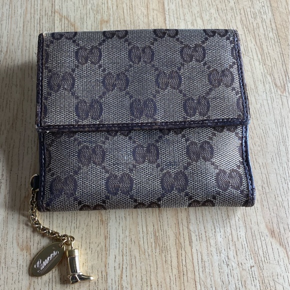 Gucci | Bags | Gucci Wallet With Boot Charm | Poshmark
